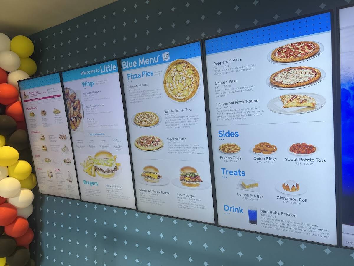 Menu at Little Blue Menu restaurant, College Park