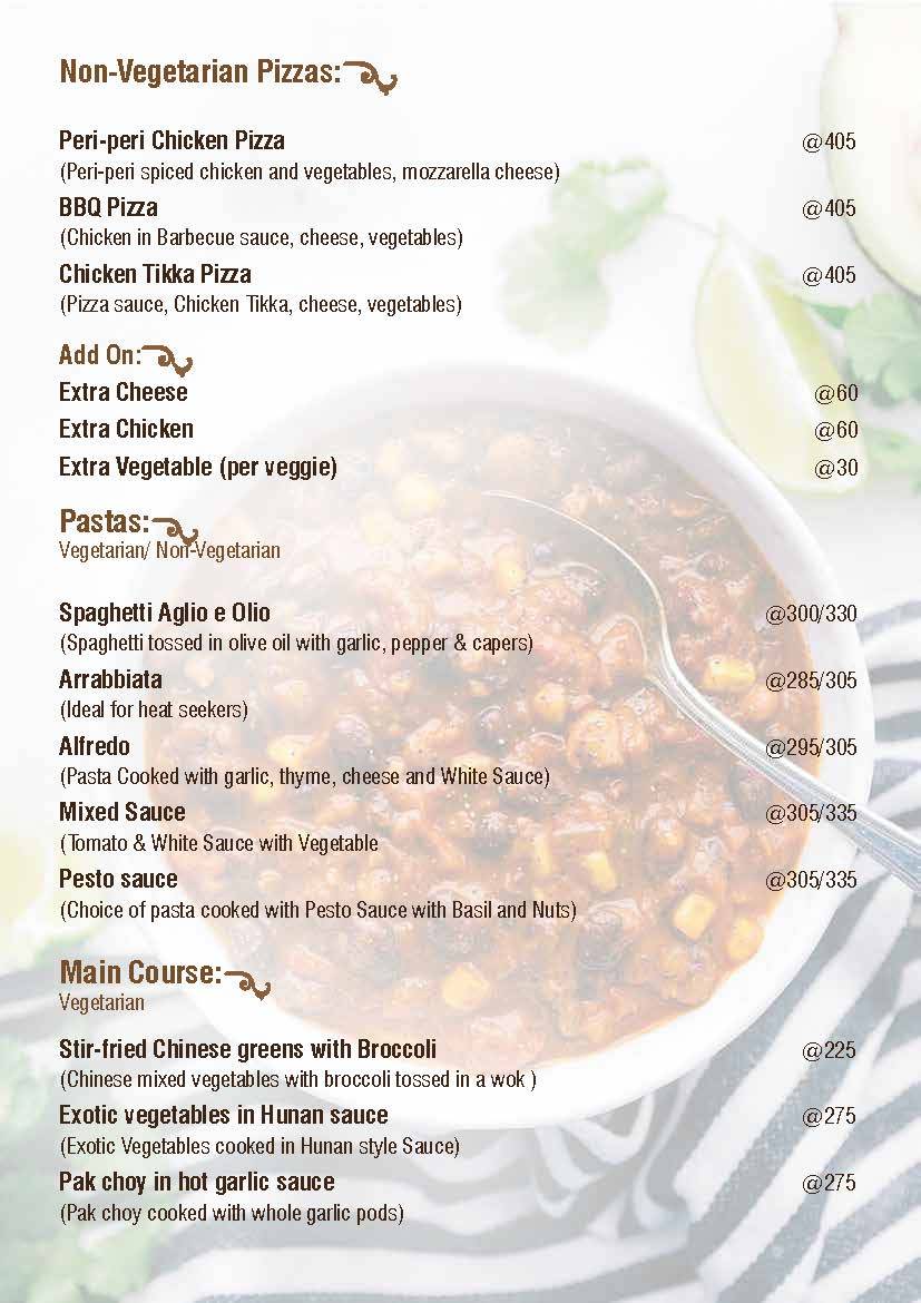 Menu at MOZAIK BBQ Grill, Kolkata, 6