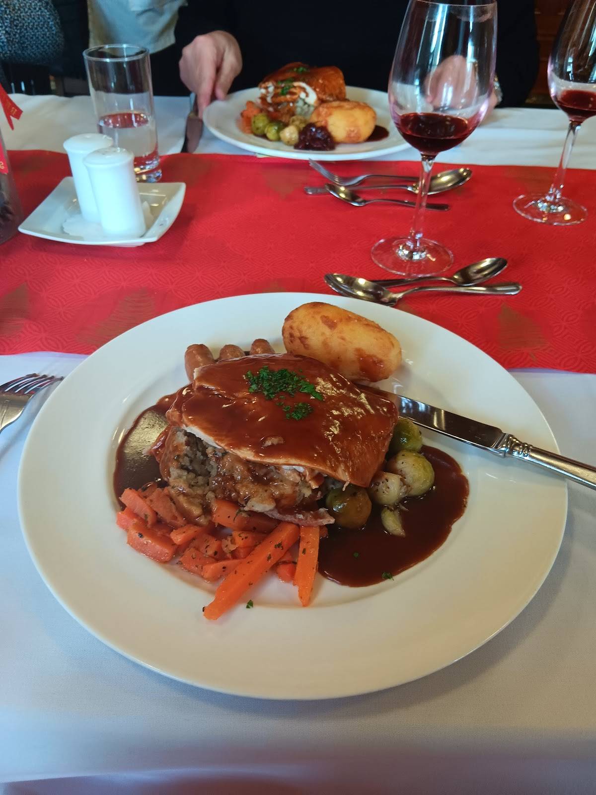Menu at Members Dining Room Stormont Castle restaurant, Belfast