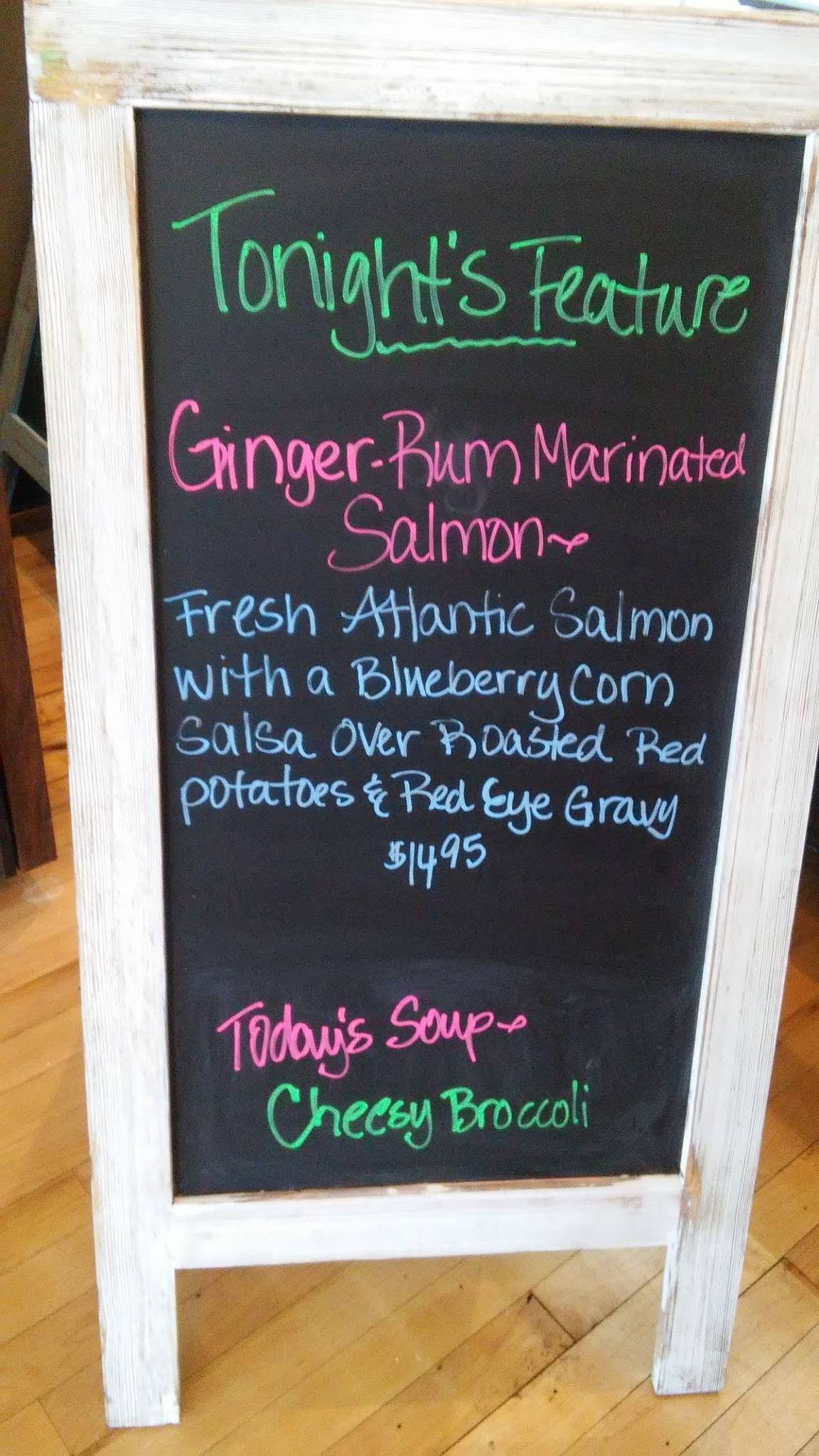 Menu at MoJo's Pasta House & Cajun Cook Shack restaurant, Marshfield