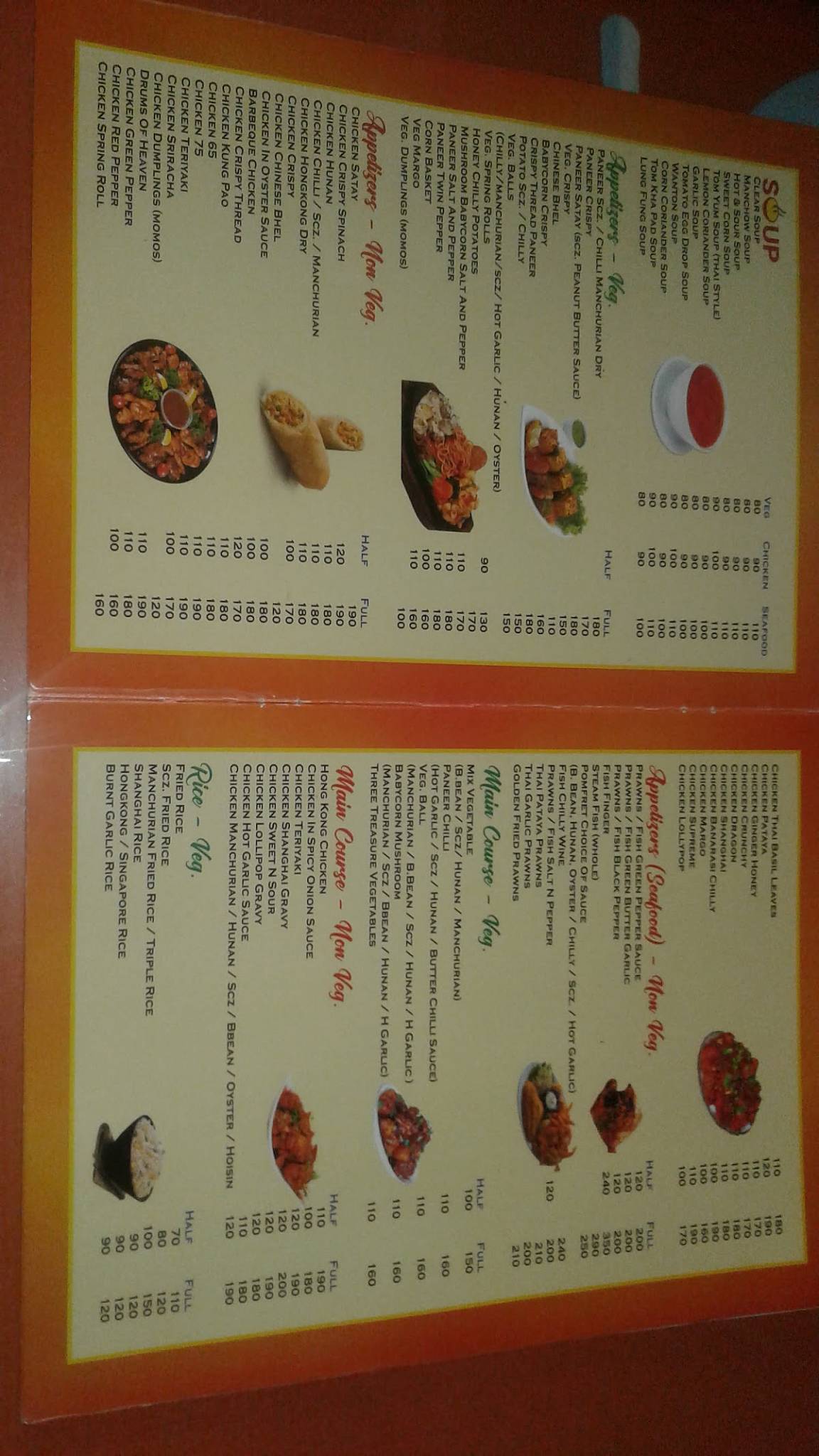 Menu at Mr. Singh ( Punjabi, Chinese, Tandoori), Mumbai, Amar Mahal Building