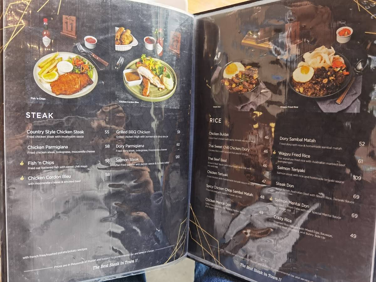 Menu at My Story Steak & Eatery Citraland restaurant, Surabaya