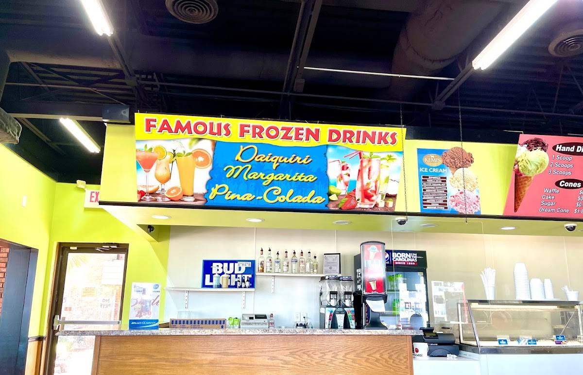 Menu at Nathan's Famous Hot Dogs & Scoops Ice Cream restaurant, Myrtle ...