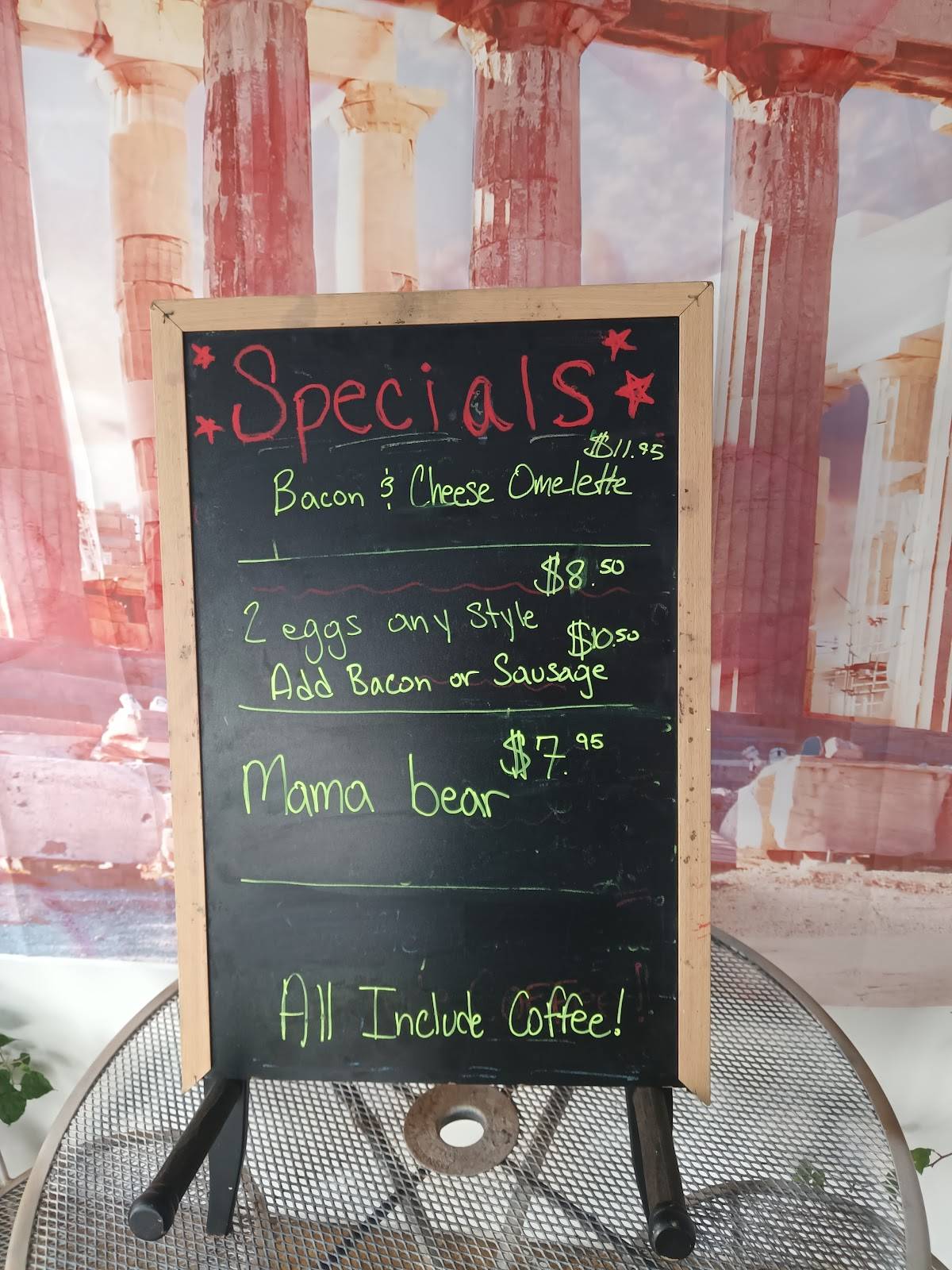 Menu at Pita & Puff restaurant, Port Charlotte