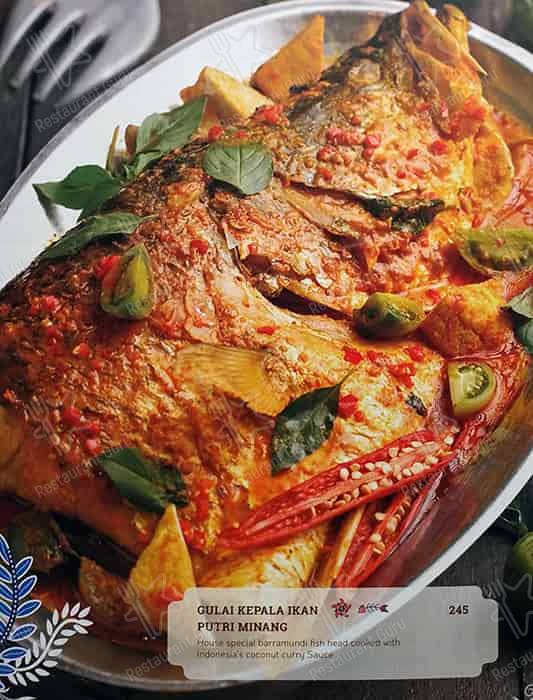 Menu at REMBOELAN restaurant, West Jakarta, Unit L1 - 118 & L1 - 119