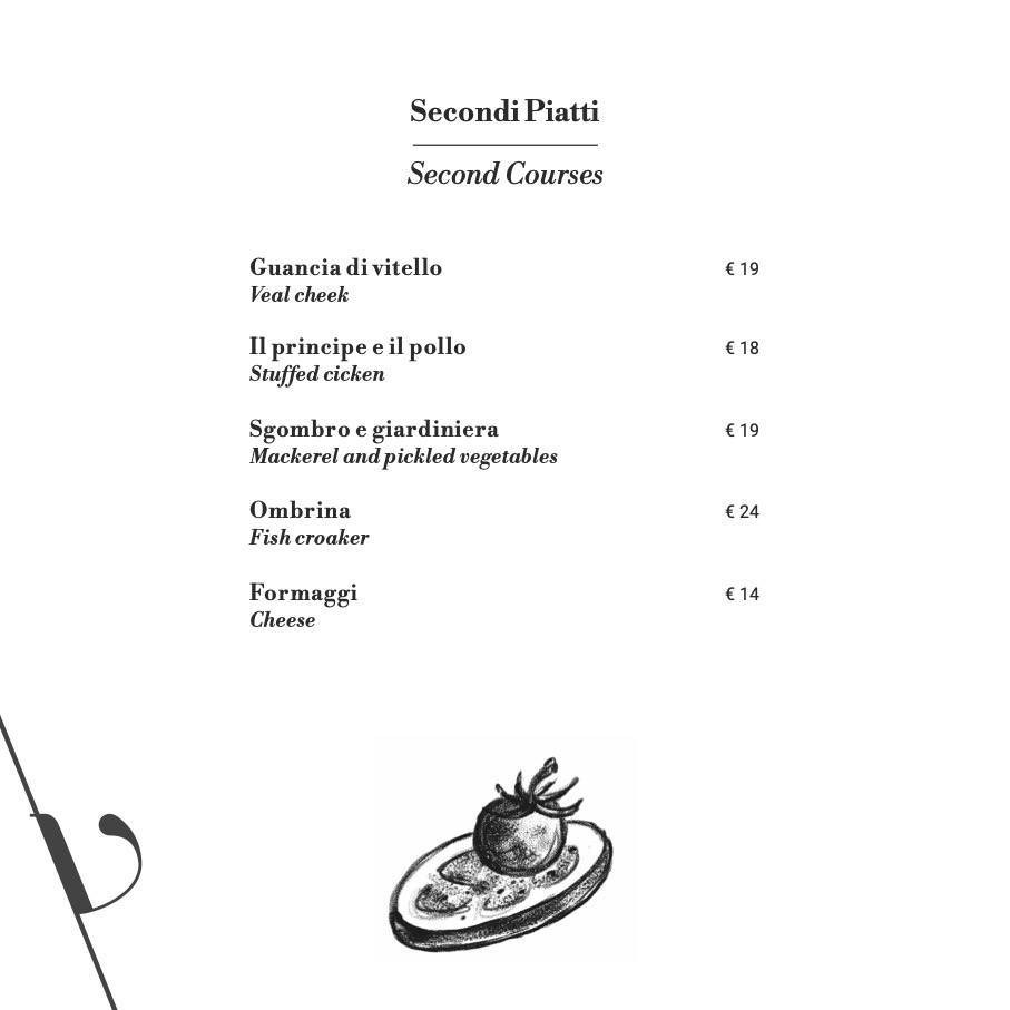 Speisekarte von Ristorante Vicari, Noto