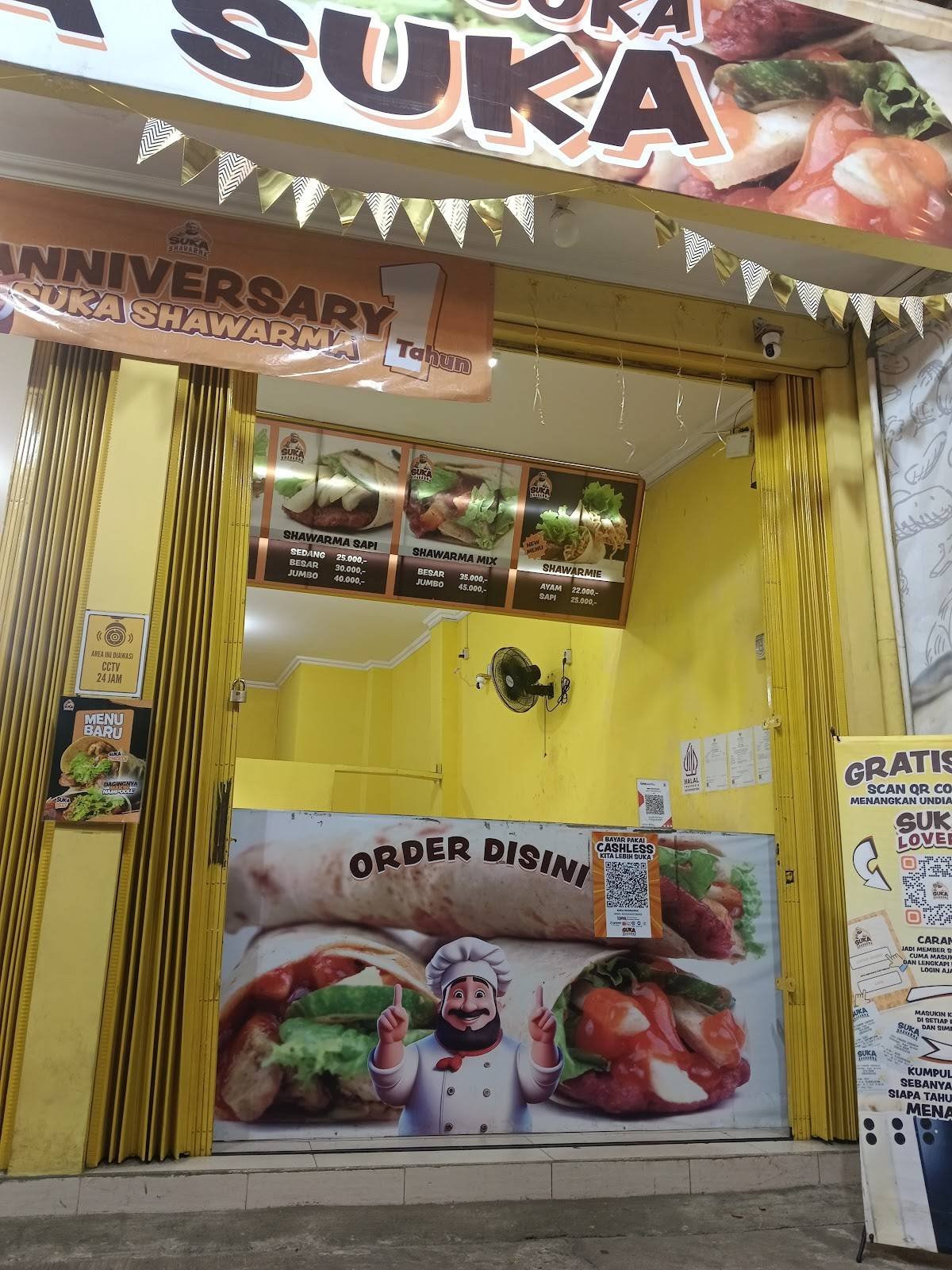 Menu at SUKA Shawarma Depok Sukmajaya restaurant, Depok