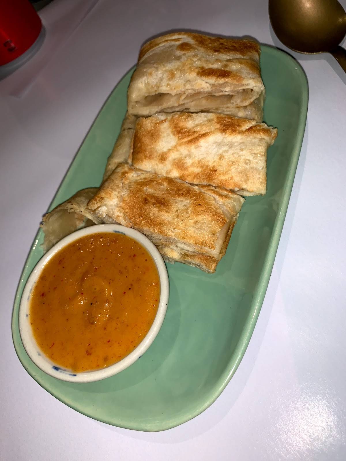Menu at Saowanee Thai restaurant, Niddrie
