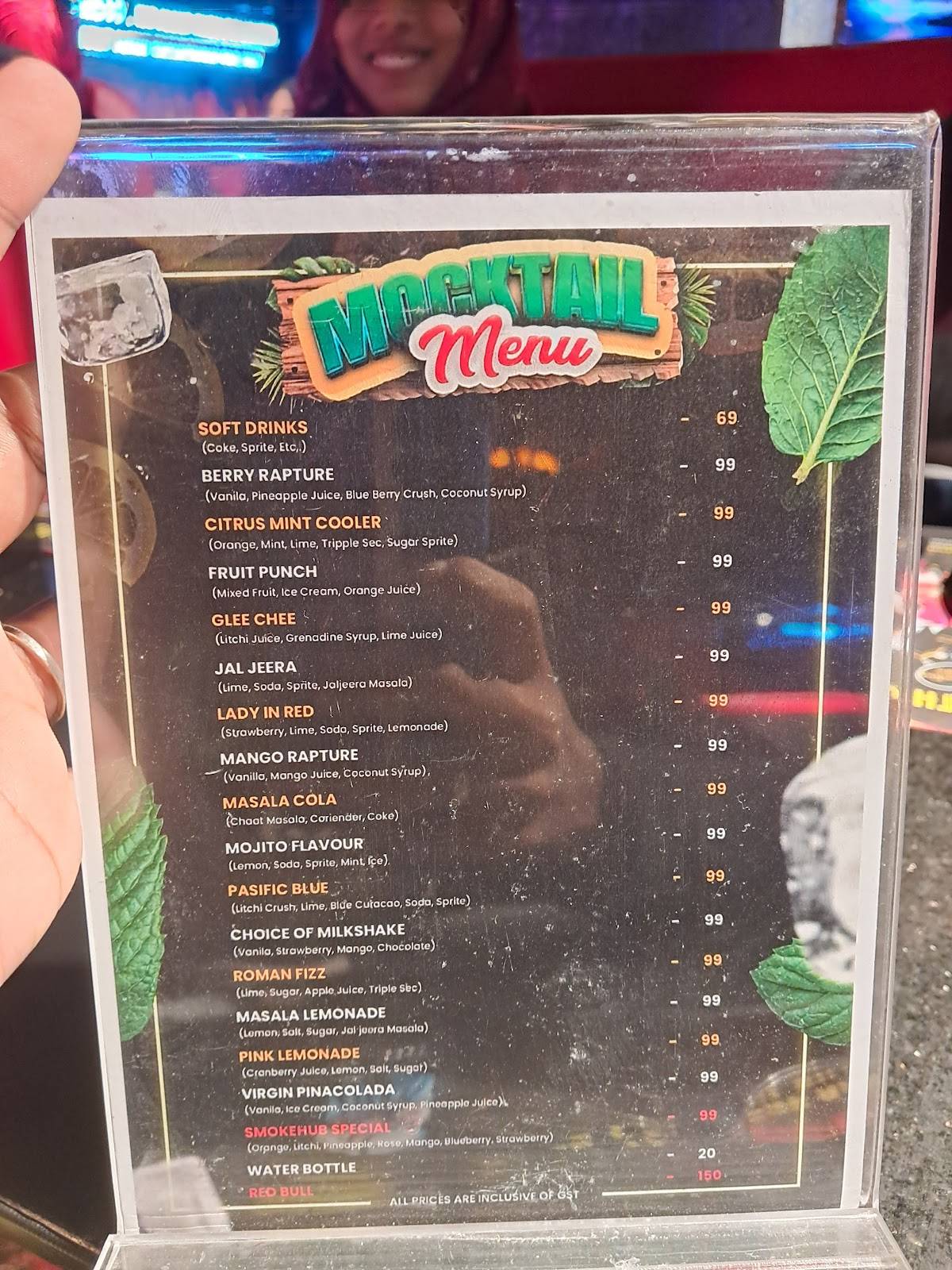 Menu at Smoke Hub Barbeque - Coimbatore, Coimbatore