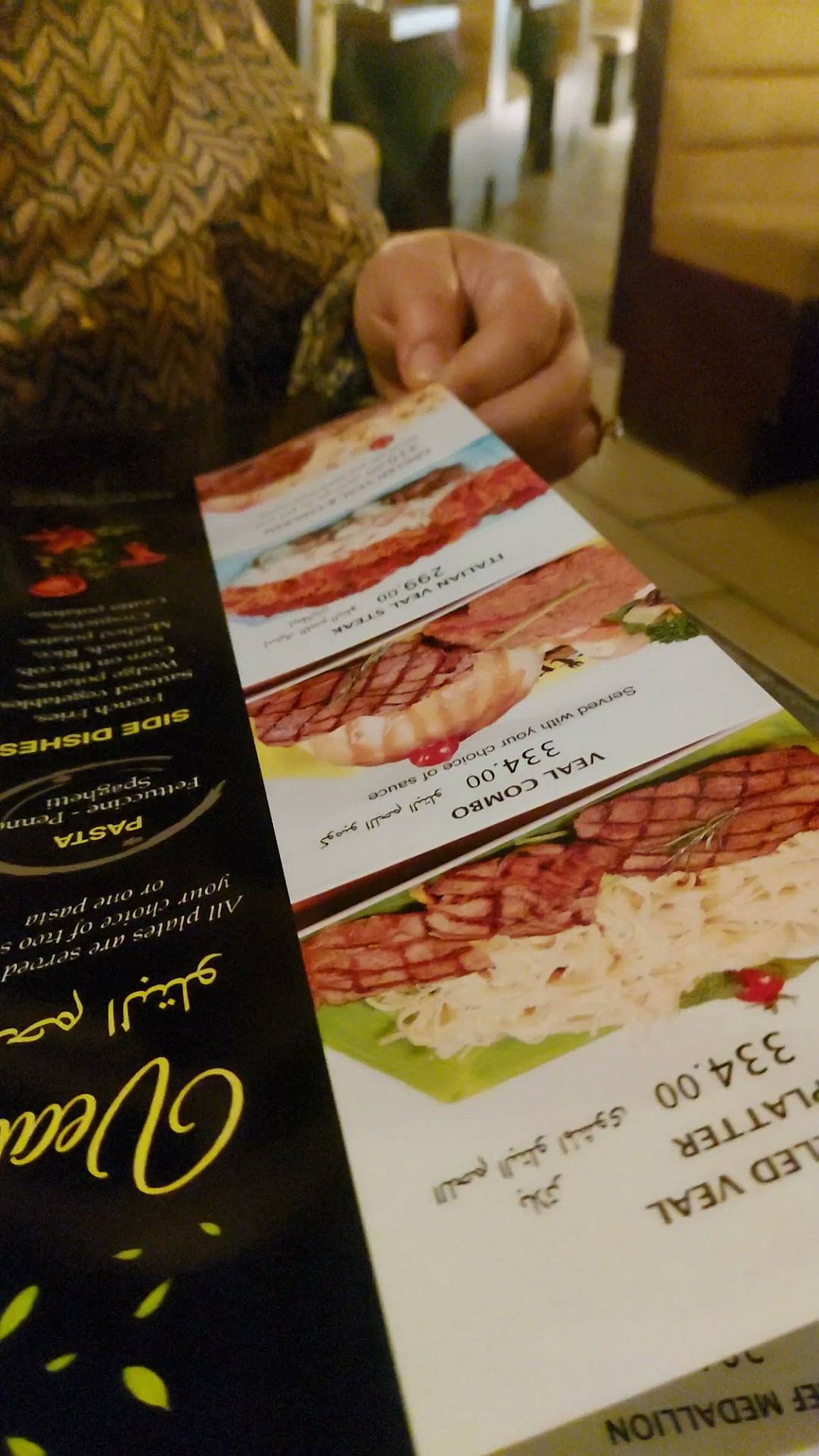 Speisekarte von Spectra Restaurant & Cafe, Kairo, City Stars Mall
