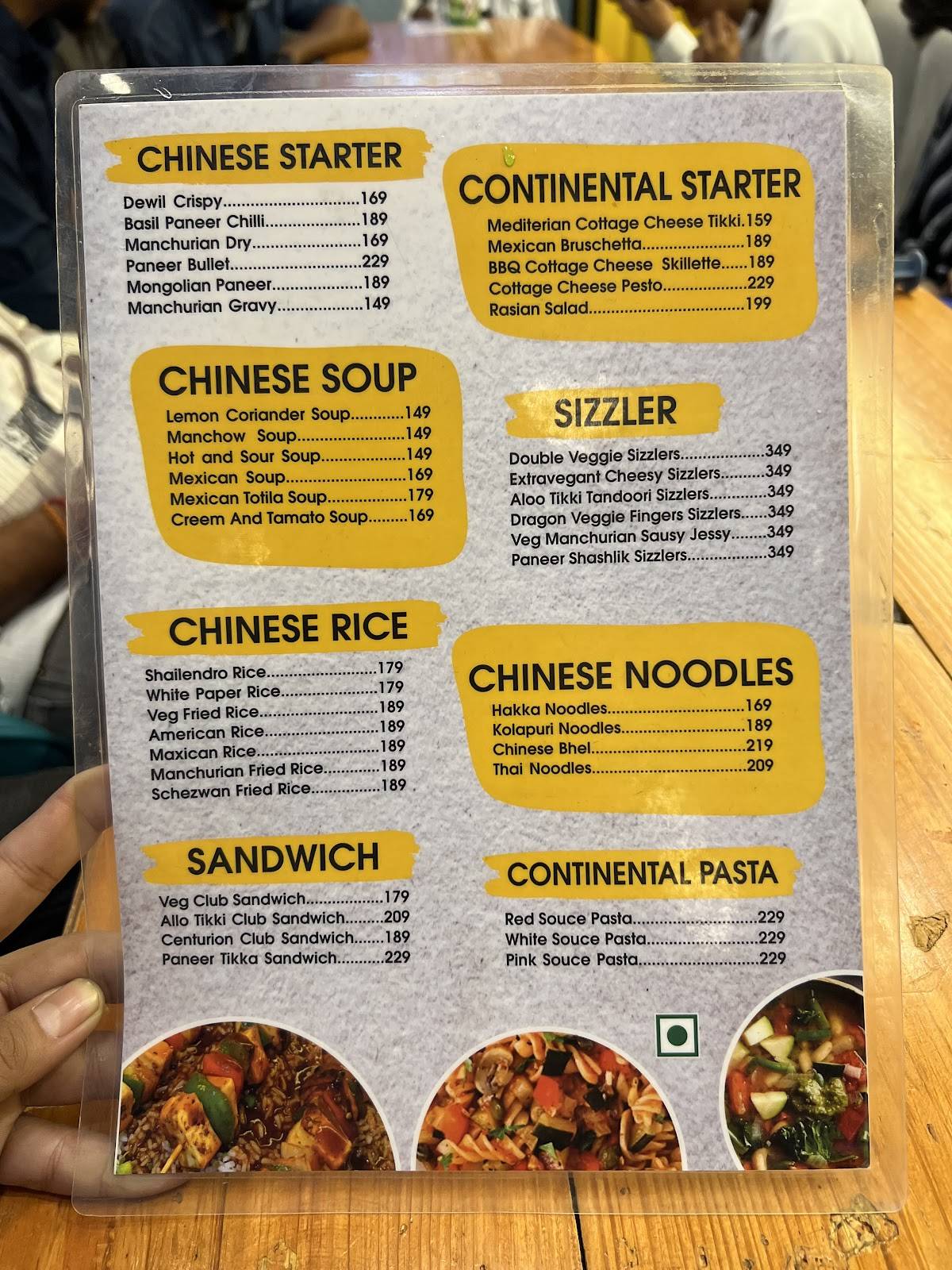 Menu at The Burger Hub, Bharuch