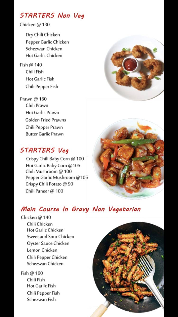 Menu at The Corner Kitchen, Kolkata