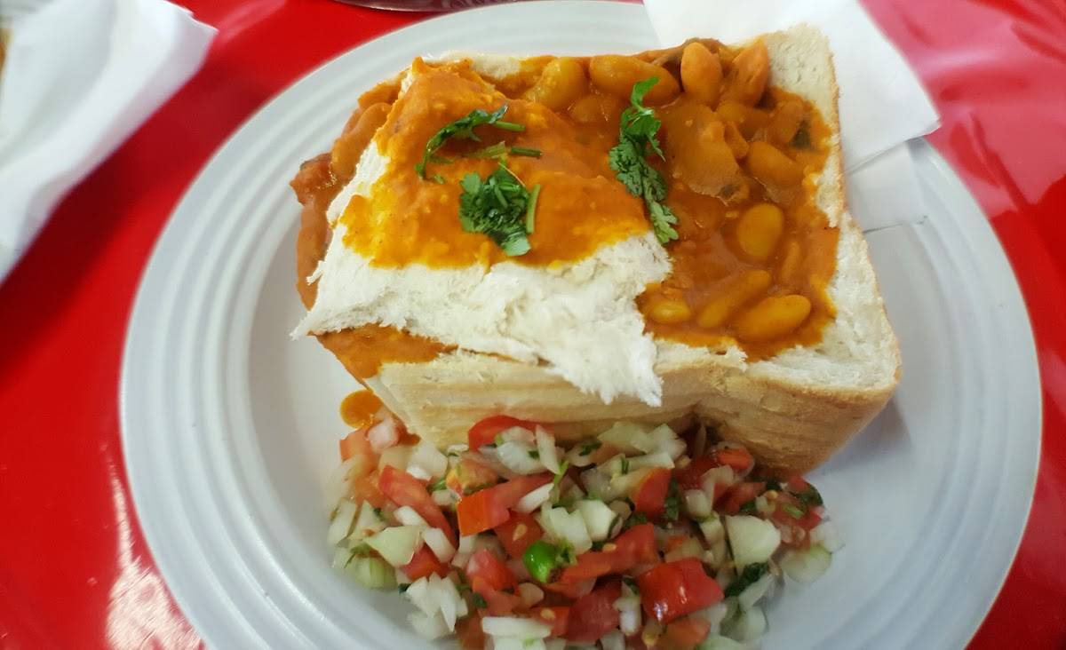 Menu at The Curry Court restaurant, Pietermaritzburg