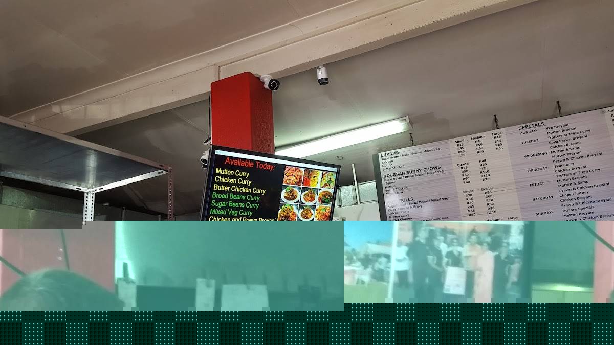Menu at The Curry O's restaurant, Pinetown