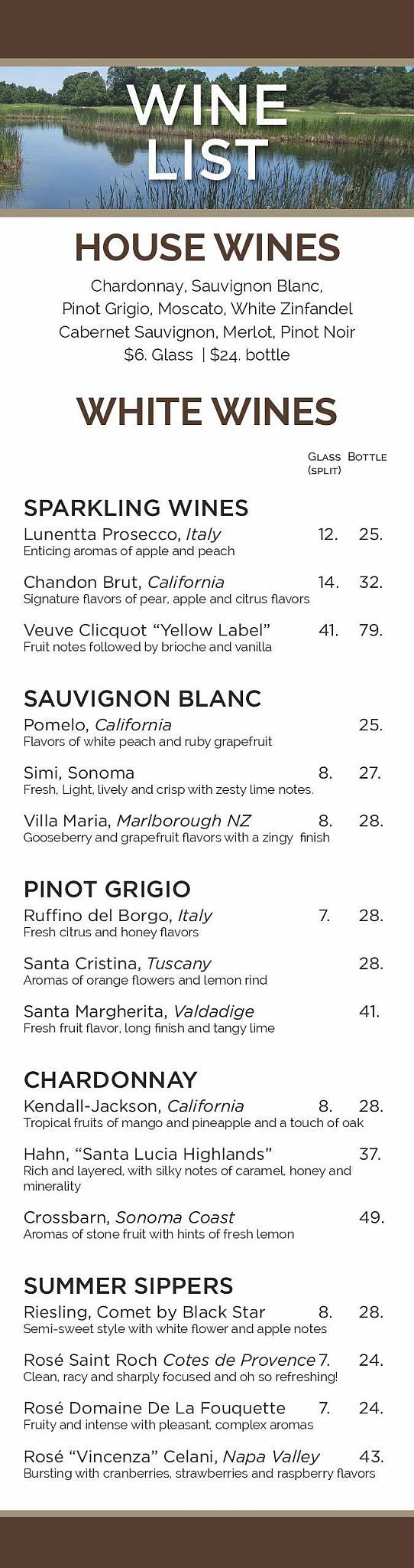 Menu at Rainbow Room Restaurant, Brutus