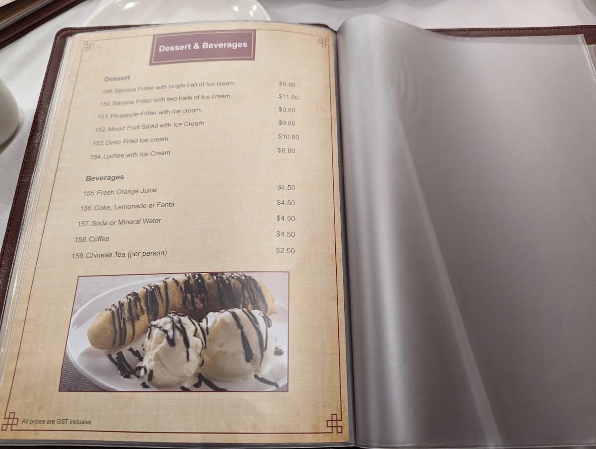 Menu at Walrus restaurant, Springvale