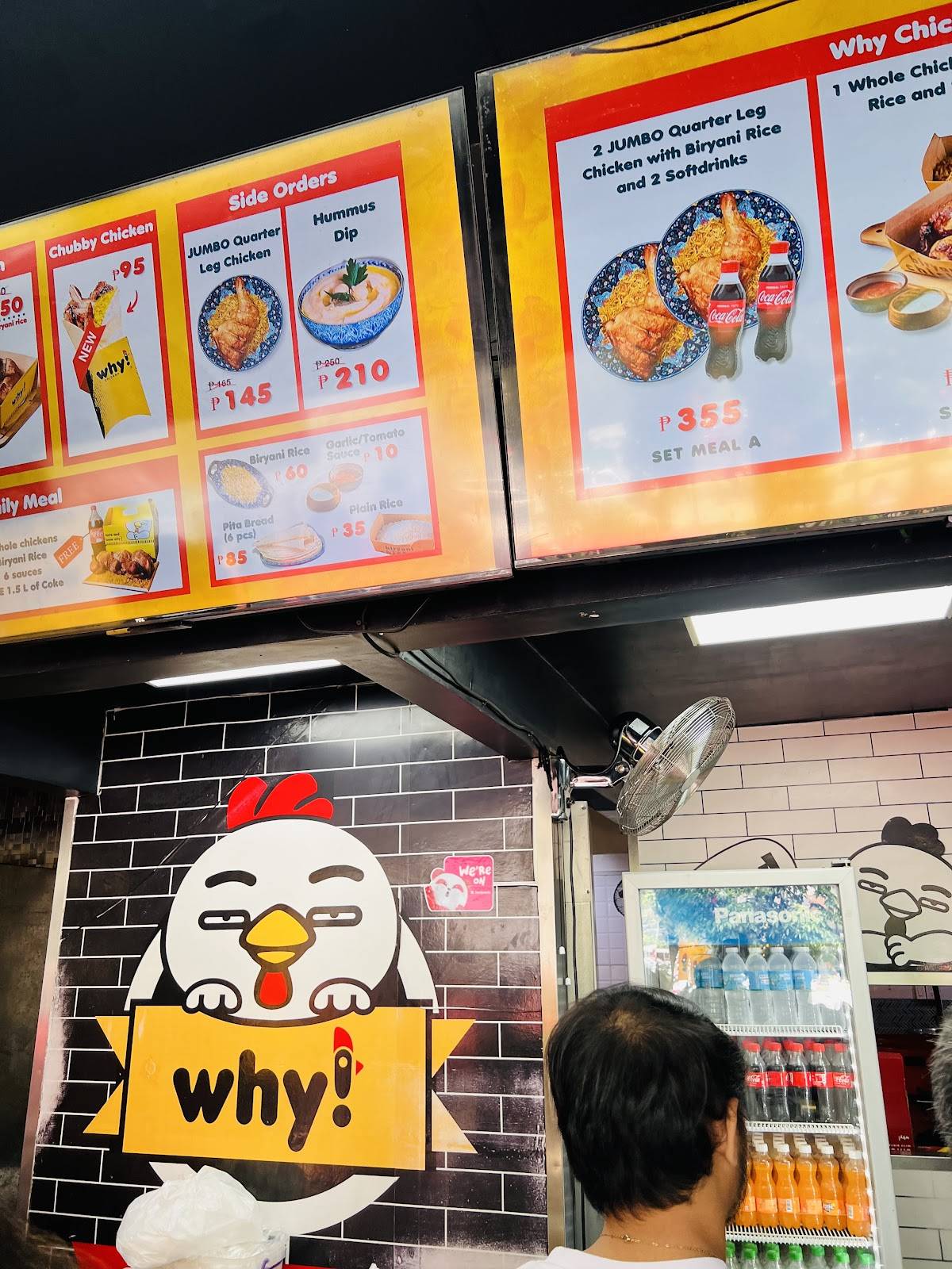 Menu at Why Chicken restaurant, Cebu City