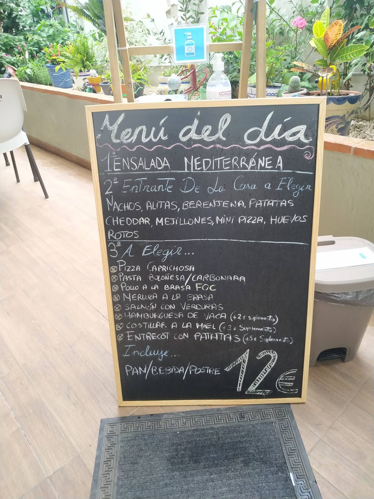 Carta de Restaurante FOC, pasta & grill, Benidorm