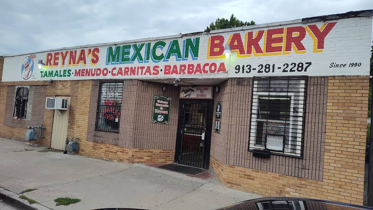 Menu at Reyna's Mexican Bakery, Kansas City