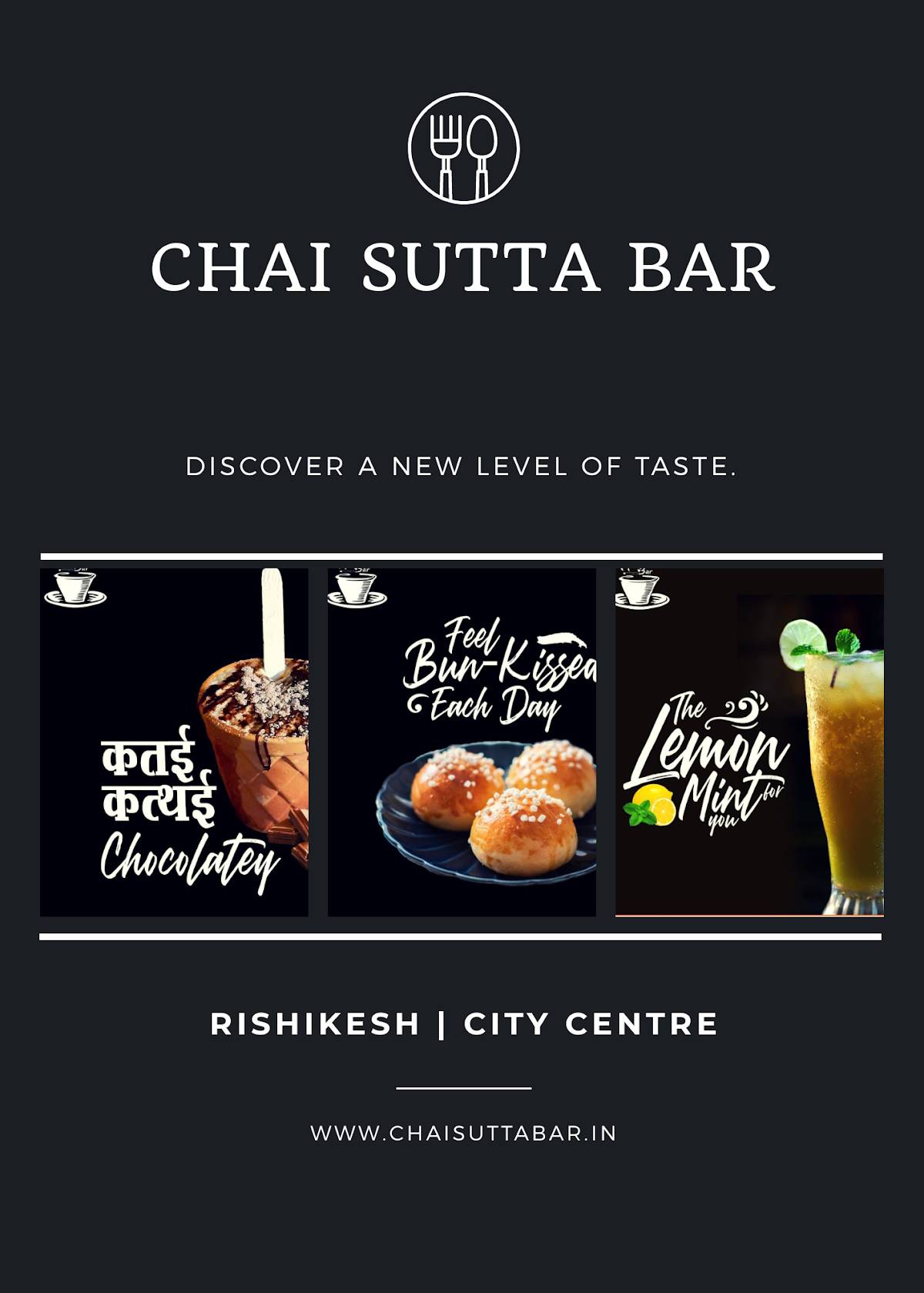 Menu at Chai Sutta Bar, Rishikesh, 474X+Q6F City centre