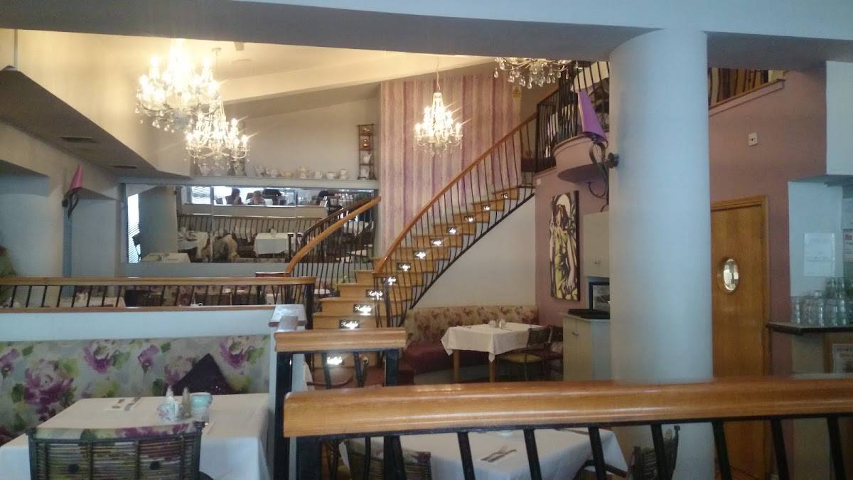 Menu at Ruby's Vintage Style Tearoom restaurant, Dundalk