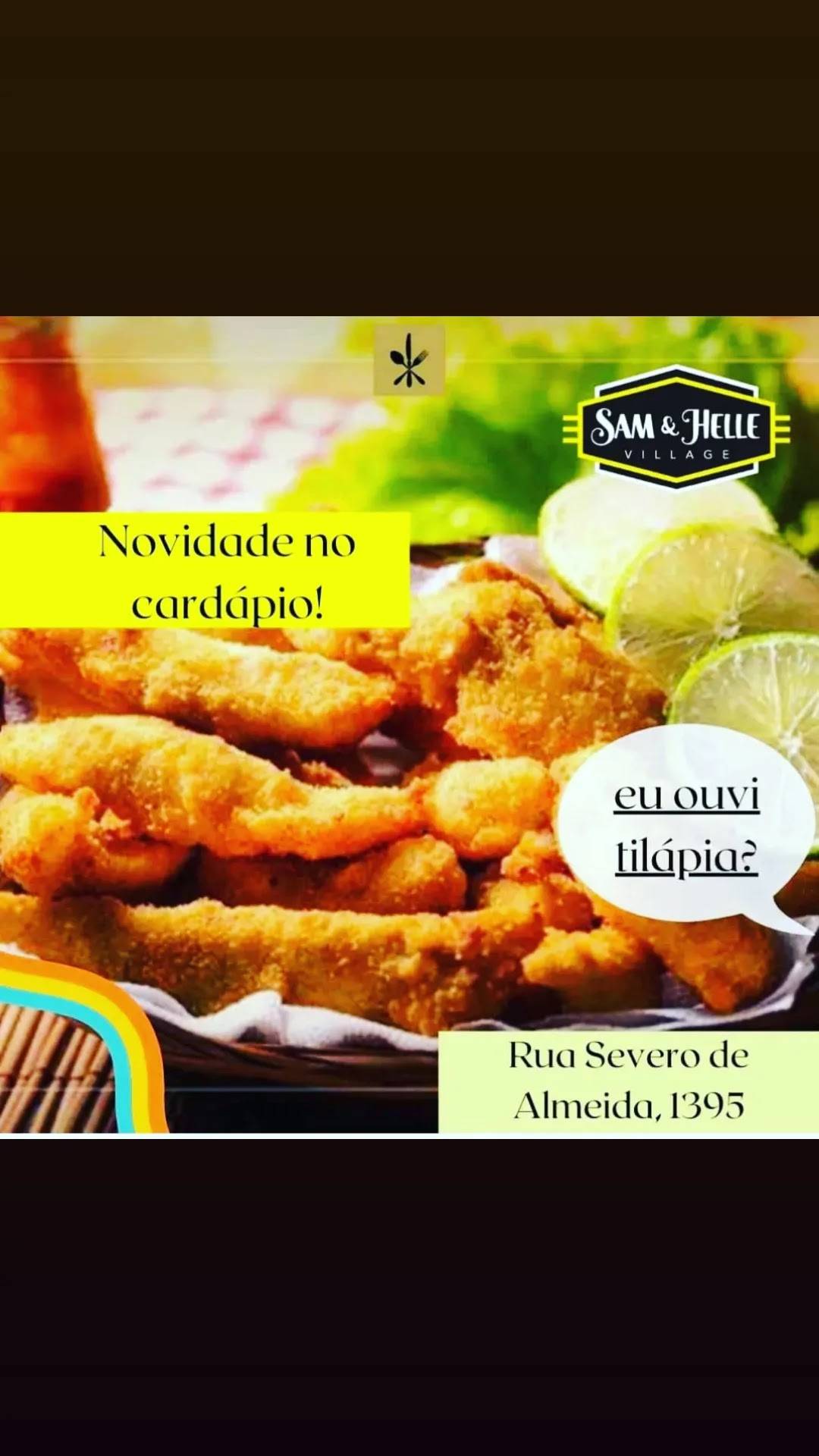 Carta del restaurante SAM&HELLE VILLAGE, Rio Negro