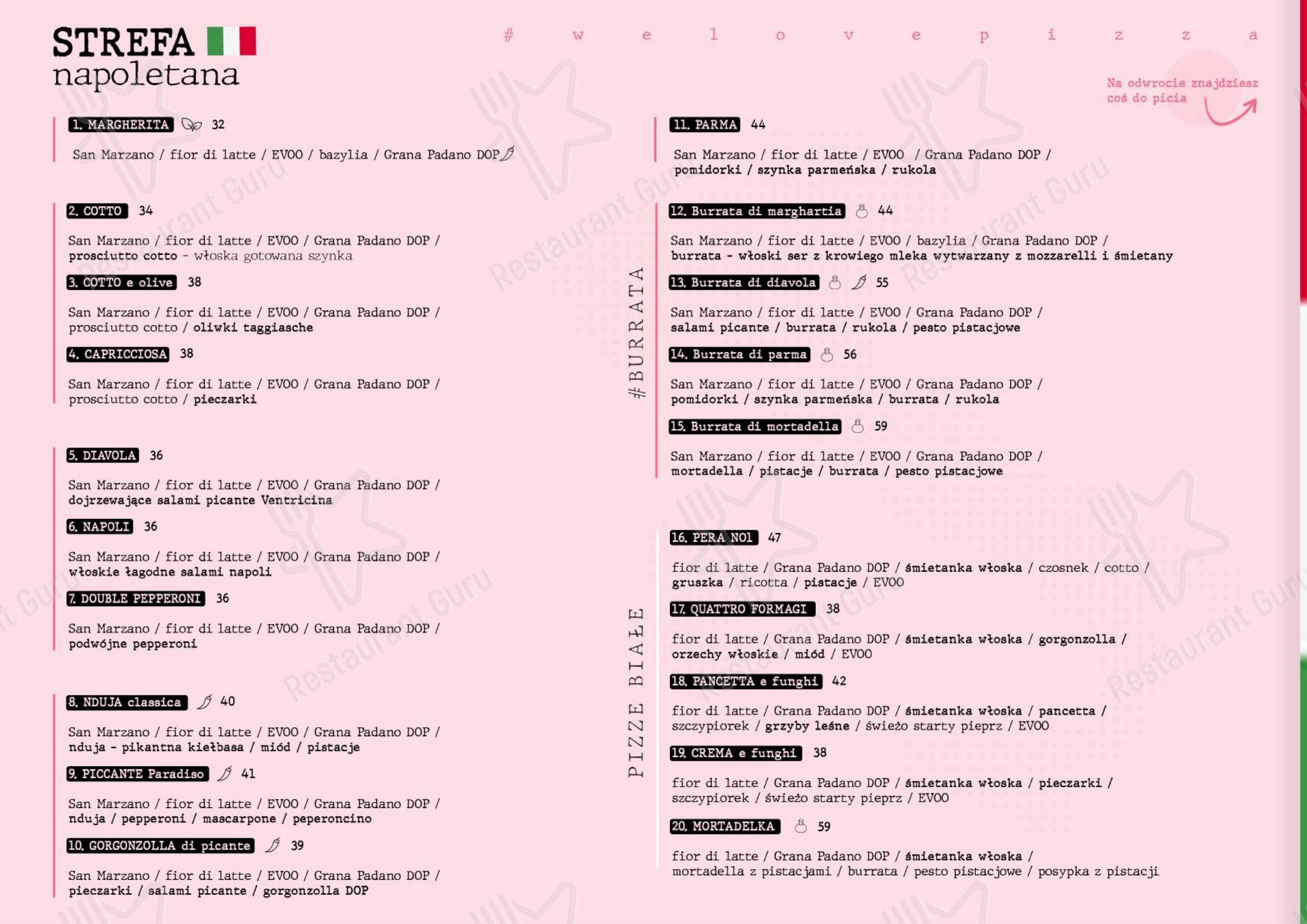 Menu at STREFA 2.0 FOOD CONCEPT restaurant, Żywiec