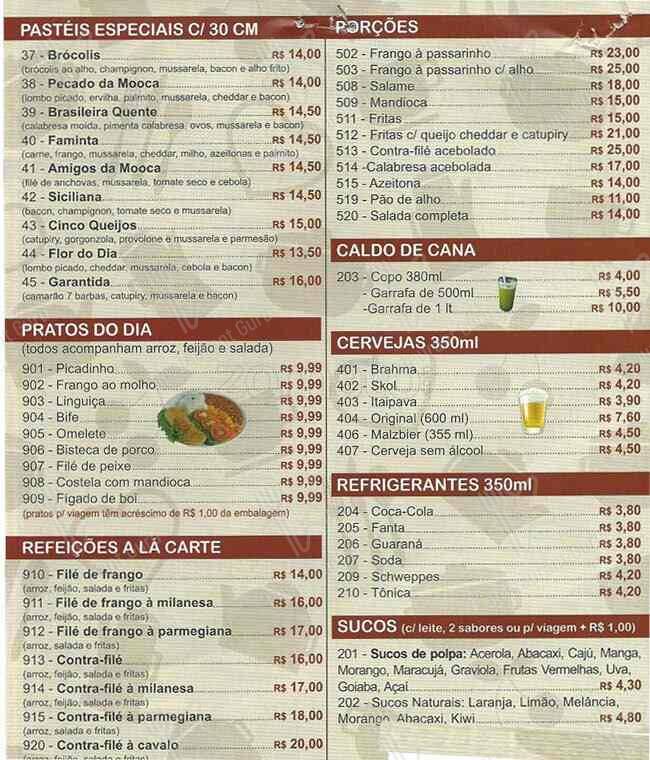 Menu em Salambô Mooca restaurante, São Paulo, Av. Paes de Barros