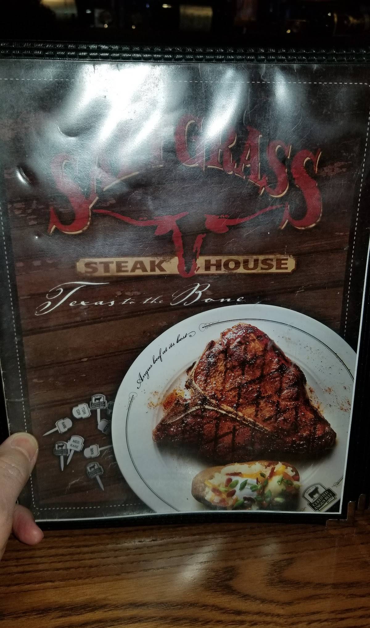Menu at Saltgrass Steak House steakhouse, Waco