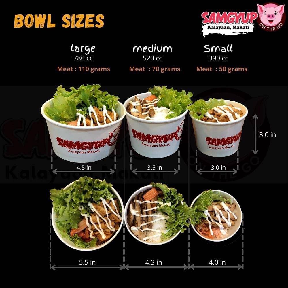 Menu at Samgyup On The Go & Ramyeon Bar, Makati