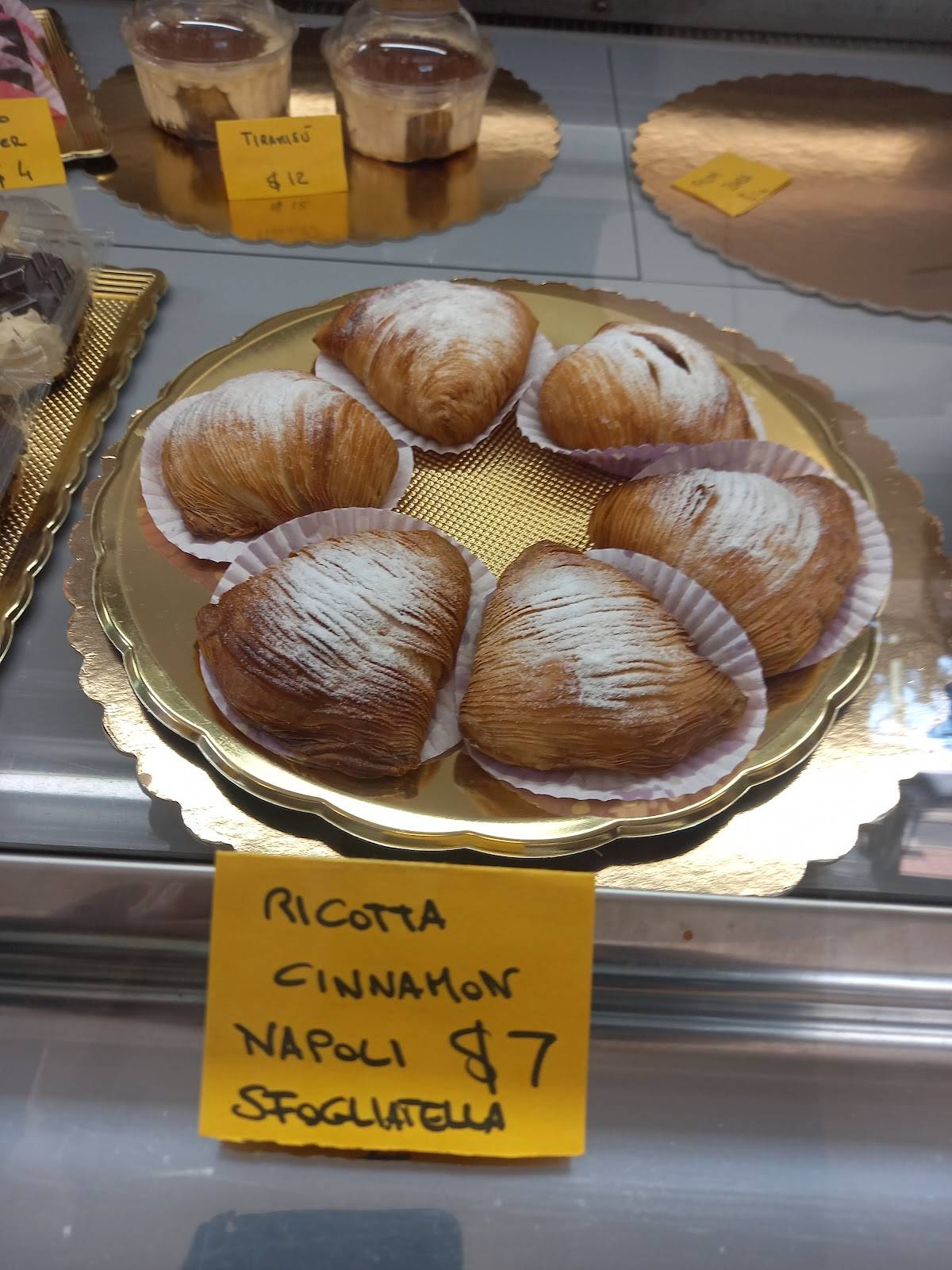 Menu at Santini Italian Pastry Cafe, Torquay
