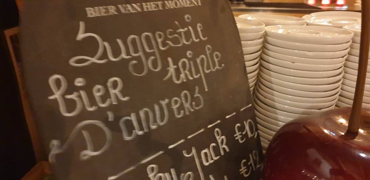 Menu au Brasserie Grand Bazaar, Schoten