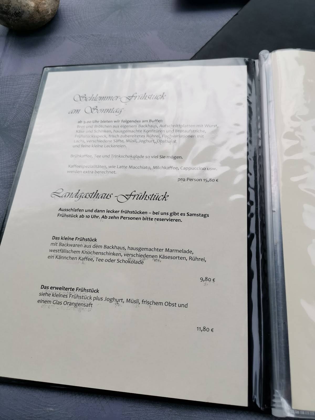 Speisekarte von Hof Schulze Rötering restaurant, Ahlen