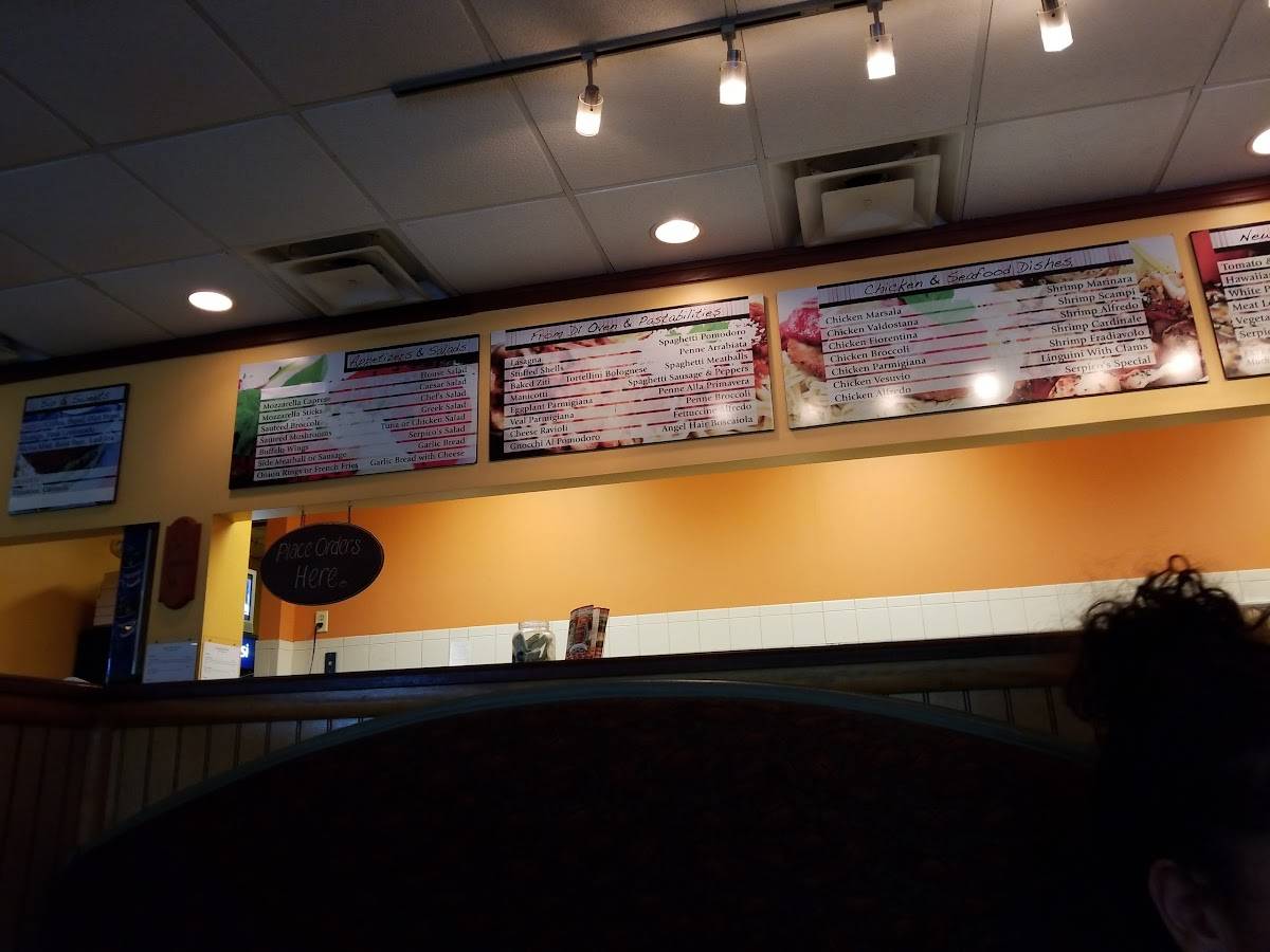 Menu at Serpico Pizza & Pasta pizzeria, Sparks Glencoe