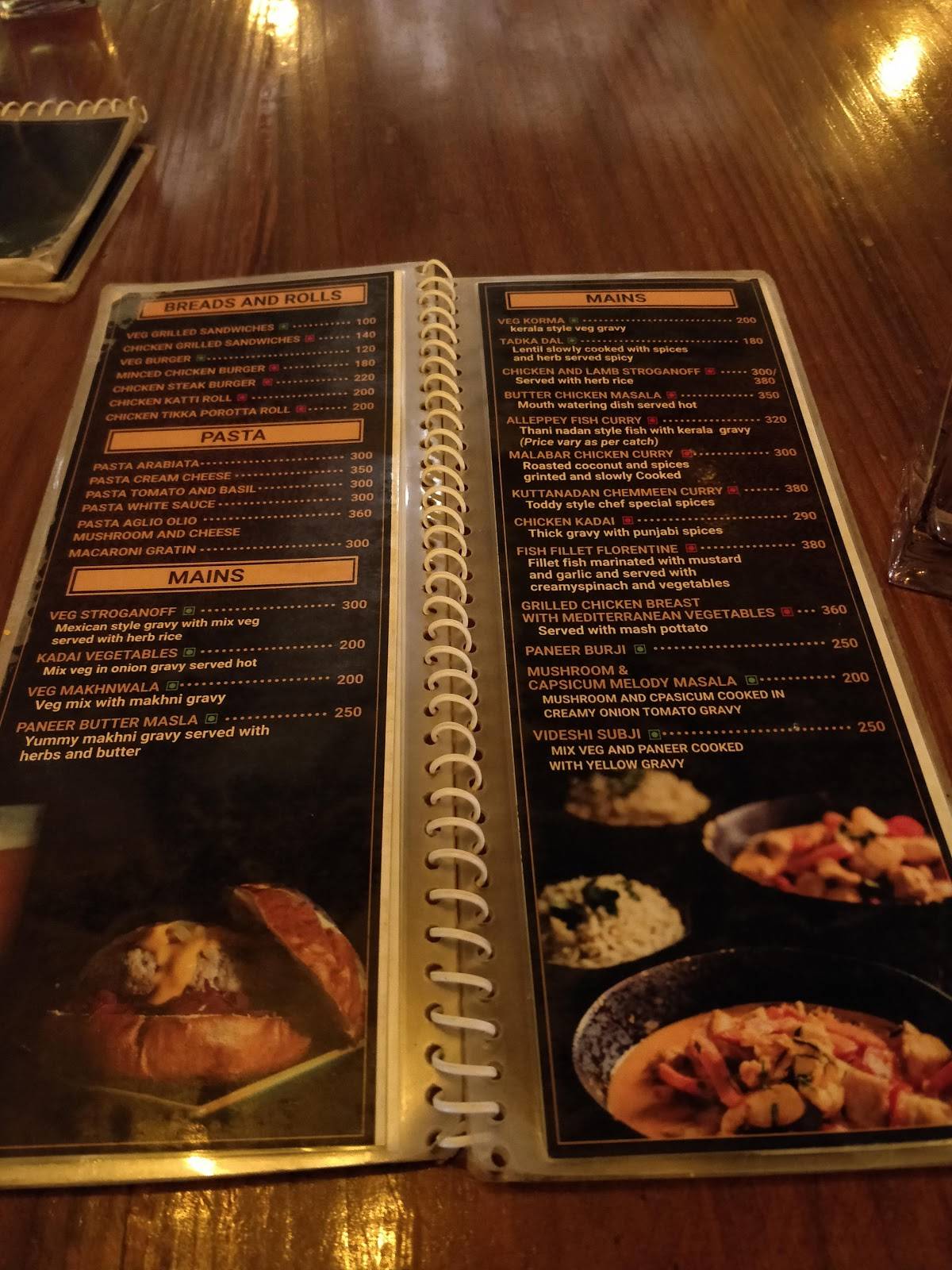 Menu at Shandys- The Beer Cocktail Hub, Bengaluru
