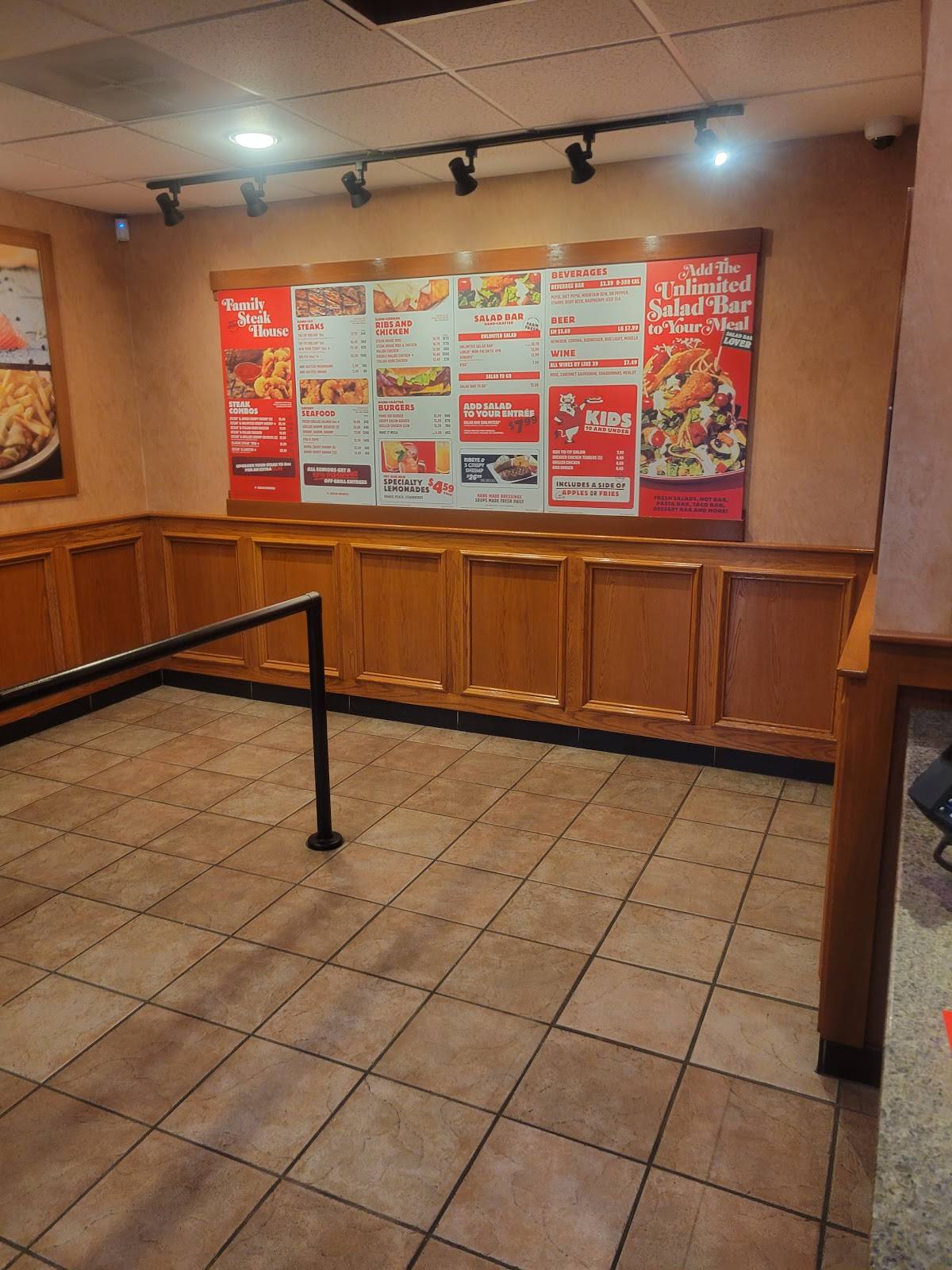 Menu at Sizzler steakhouse, Albany, Santiam Hwy SE