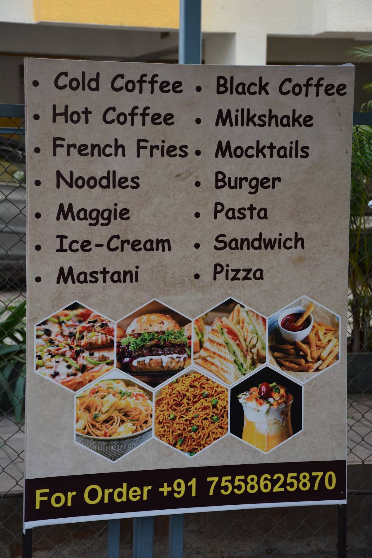 Menu at Smart Cafe, Pune