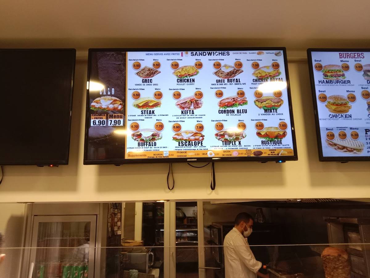 Menu au Snack Gare Bar Restaurant, Houilles