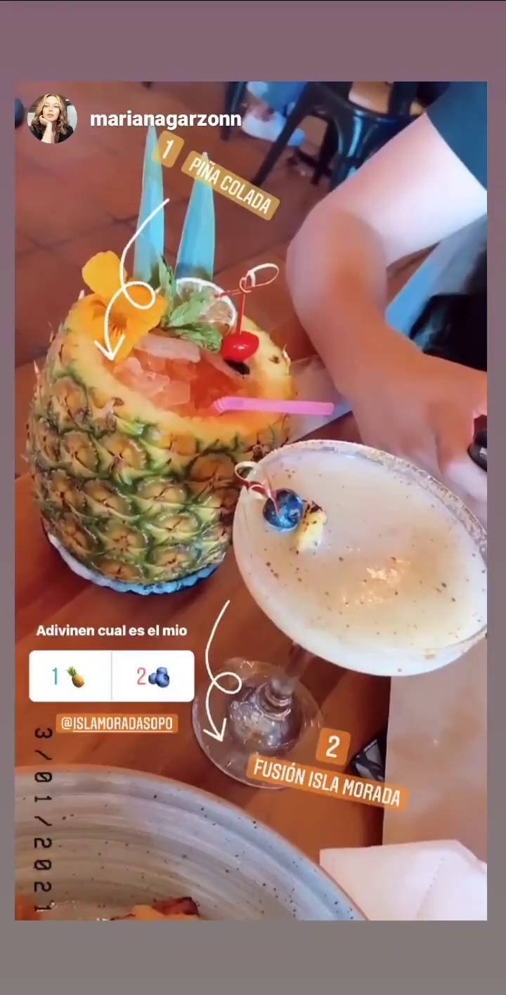 Carta de Islamorada Restaurante, Sopó