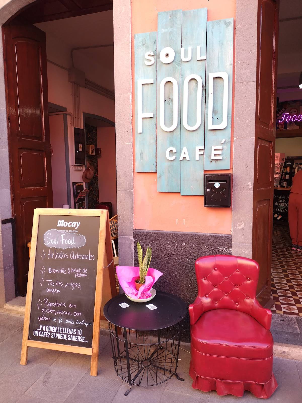 Carta de Soul Food Cafe, Santa Brígida