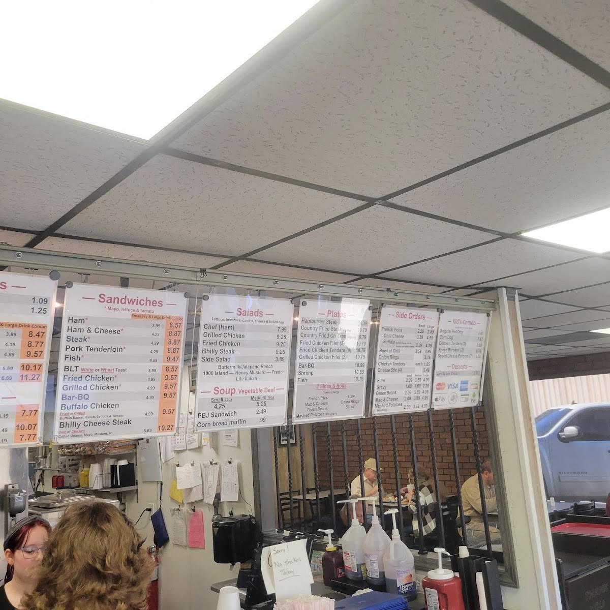 Menu at Speed Burger fast food, Jasper, 562 E Church St