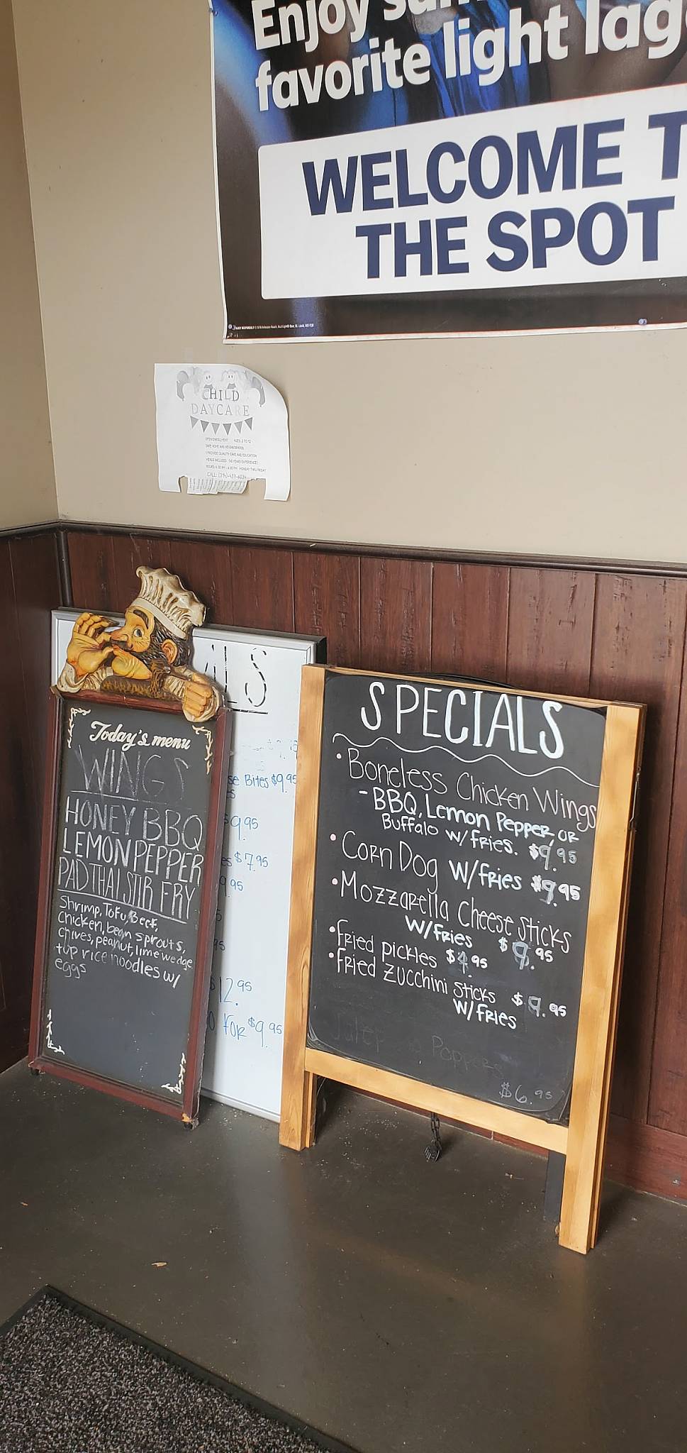 Menu at Spot House Restaurant and Bar, Florissant, Shackelford