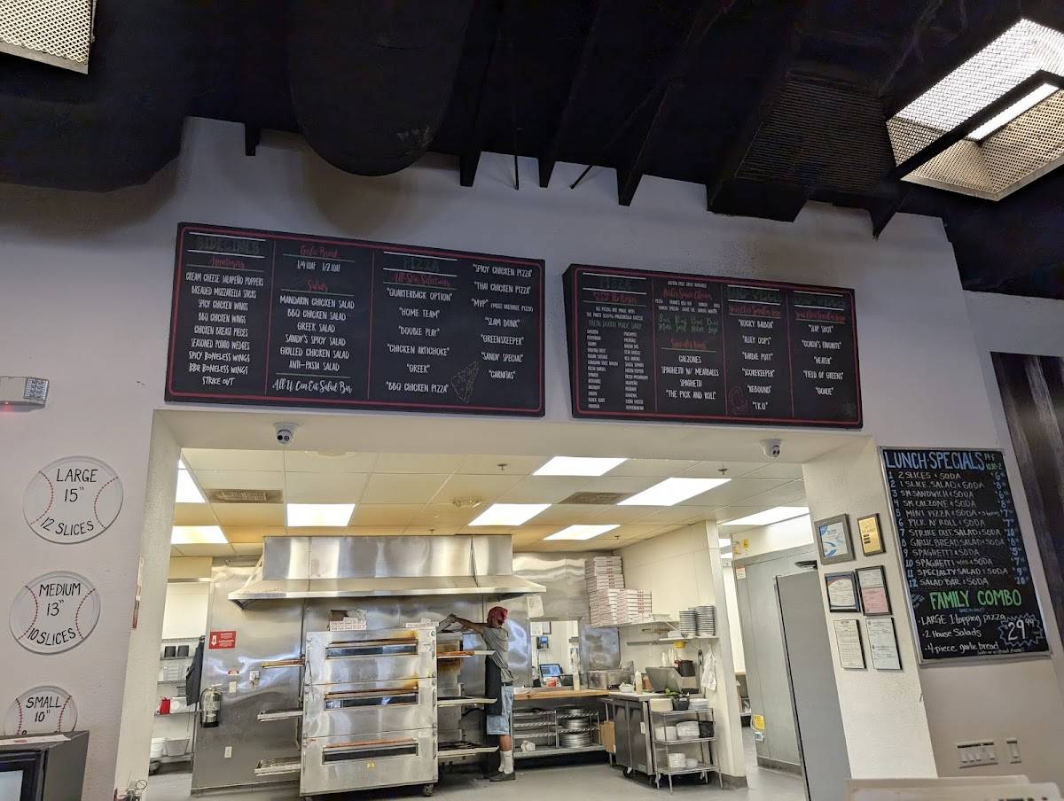 Menu at Stadium Pizza Main St. pizzeria, Lake Elsinore