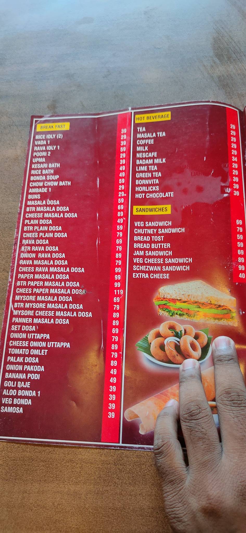 Menu at Suman Sagar Multi Cuisine Veg Restaurant, Mangaluru