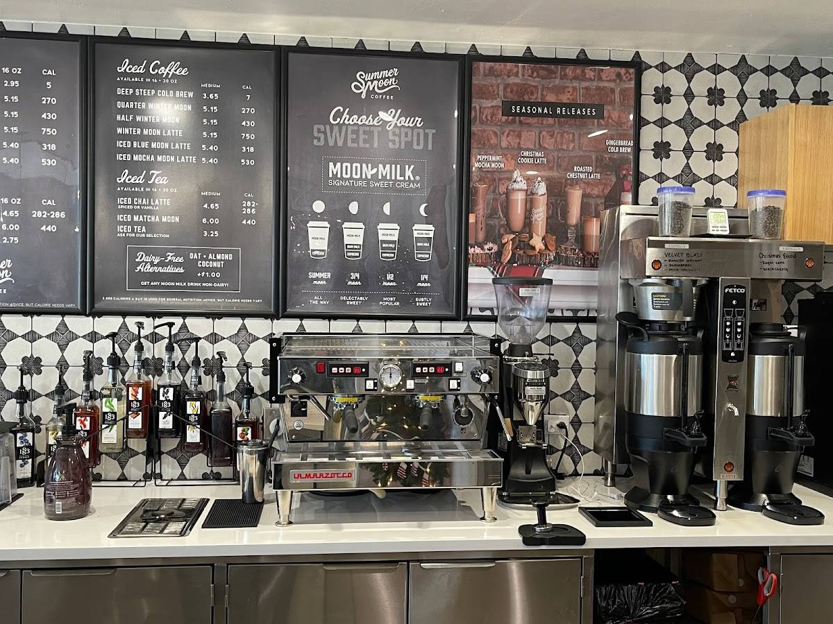 Menu at Summer Moon Coffee (Mayfair, OK) restaurant, Oklahoma City, N ...
