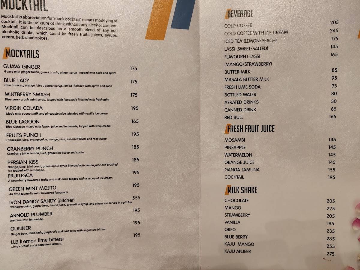Menu at Spice Petals - Fine Dine Restro & Banquet, Surat