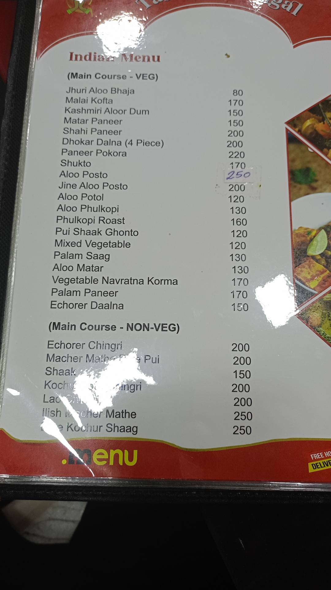 Menu at TASTE OF BENGAL, Mumbai, Shop No 1