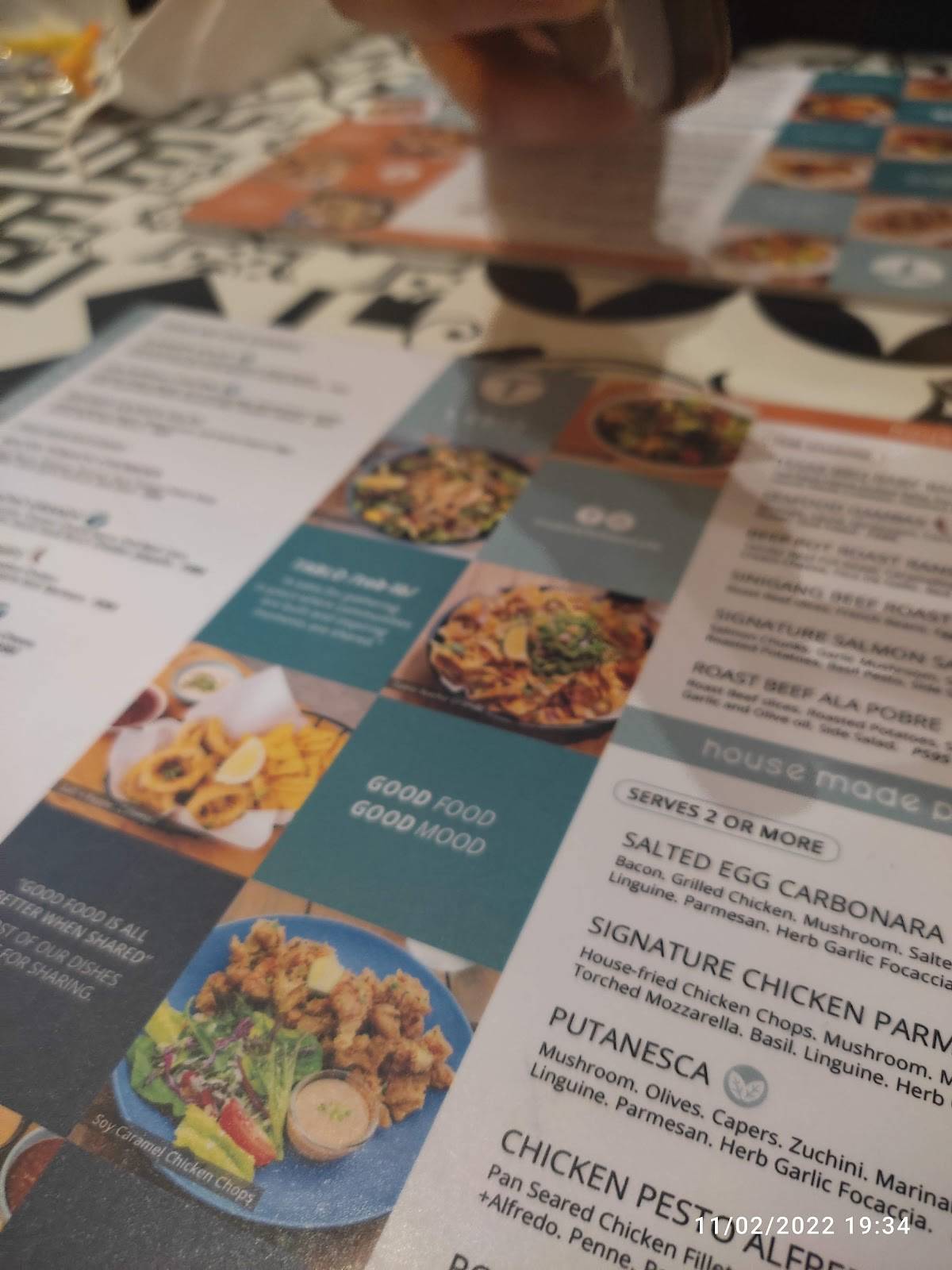 Menu at Tablo Kitchen x Cafe South Las Piñas, Las Pinas