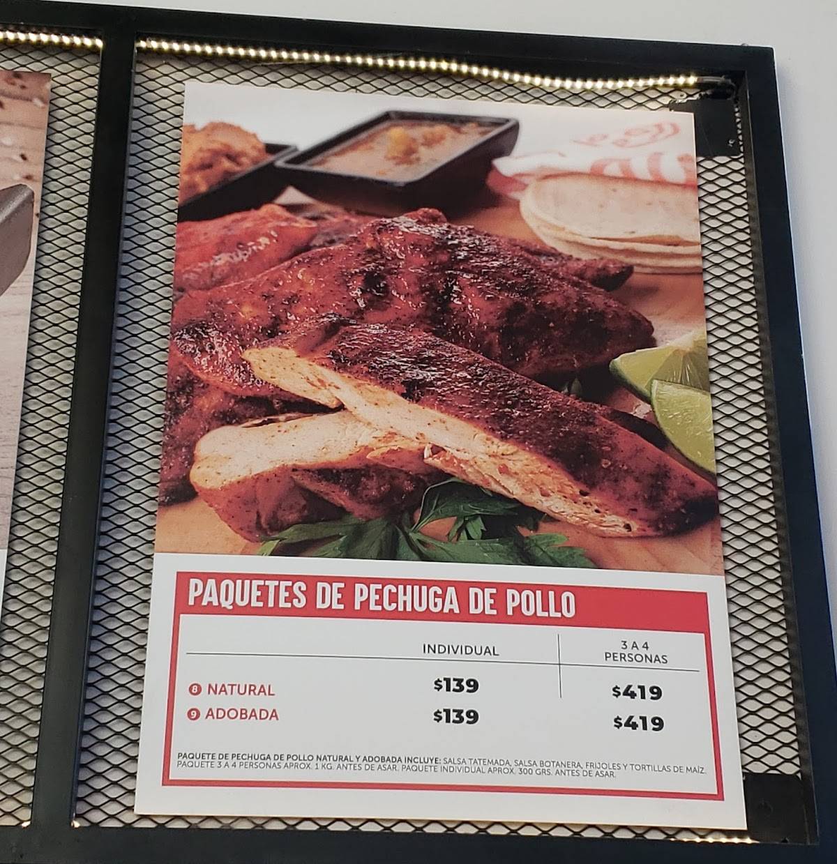 Carta del restaurante Taste Food Station Río, Hermosillo