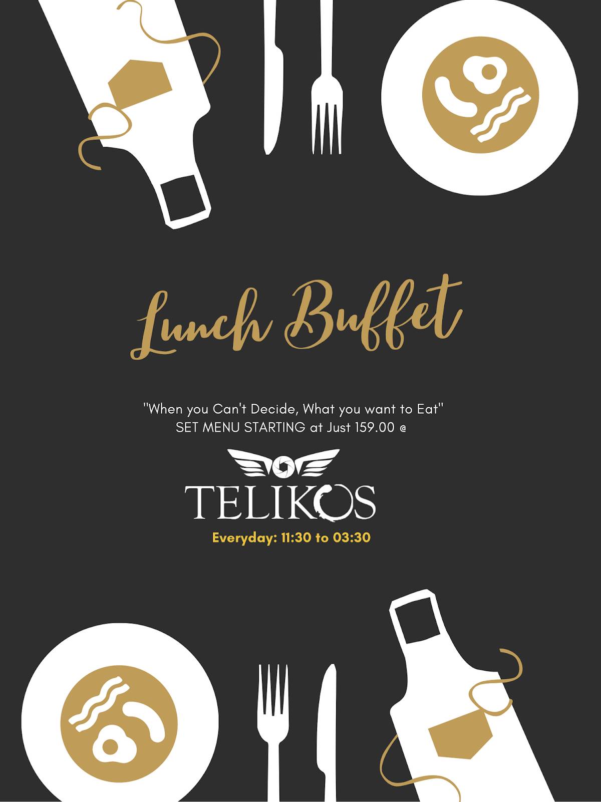 Menu at Telikos Restaurant & Banquet, Surat